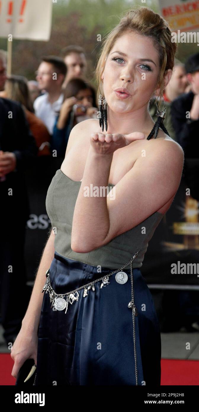 Die Schauspielerin Felicitas Woll posiert am Samstag, 11. Oktober 2008 ...