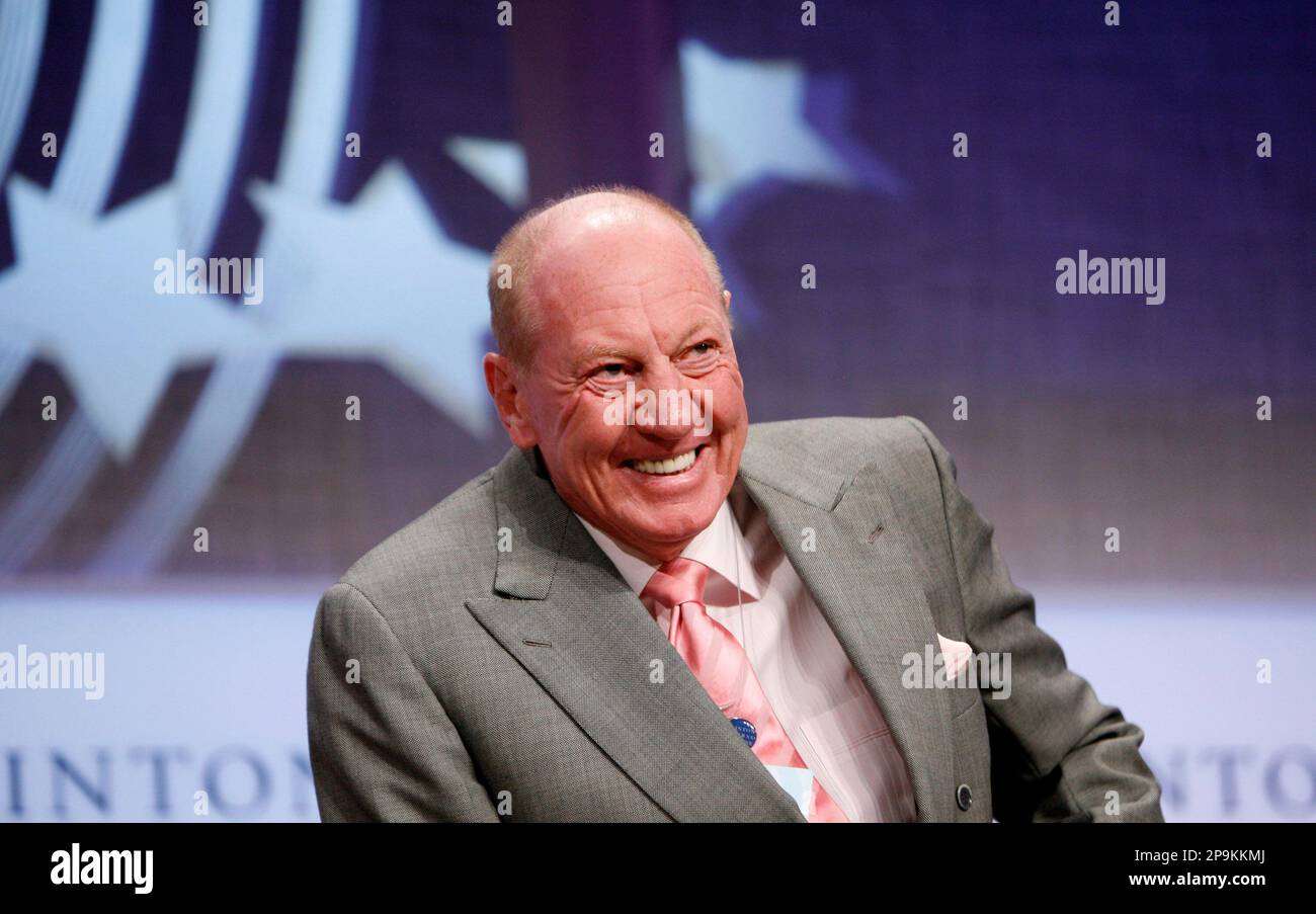 E. Neville Isdell, Chairman of The Coca-Cola Company, participates in ...