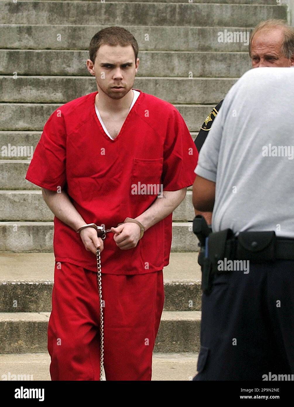 Stephen Corey Bryant is led to a Sumter-Lee Regional Detention Center ...