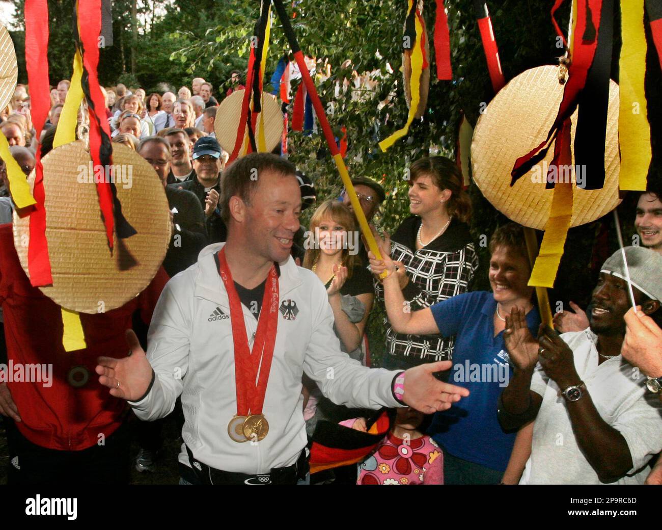 Hinrich Romeike, Doppel-Goldmedaillengewinner in Einzel- und Mannschaft ...