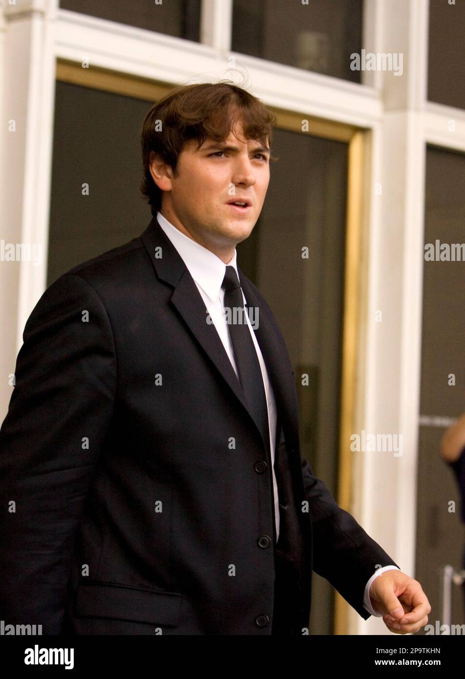 ** FILE ** In this Wednesday, June 18, 2008 file photo, Luke Russert ...