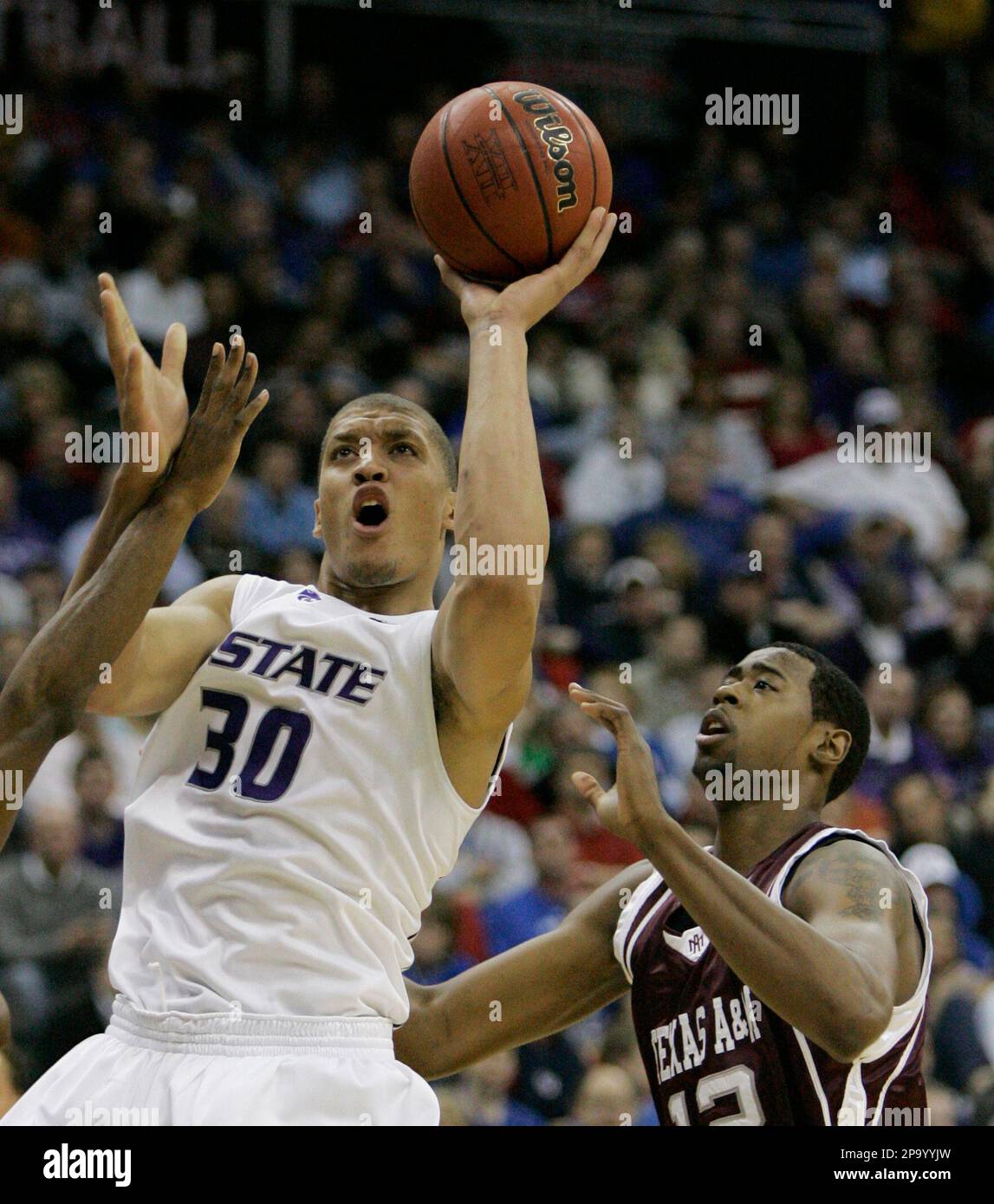 ** FILe ** In this March 14, 2008 file photo, Kansas State forward ...
