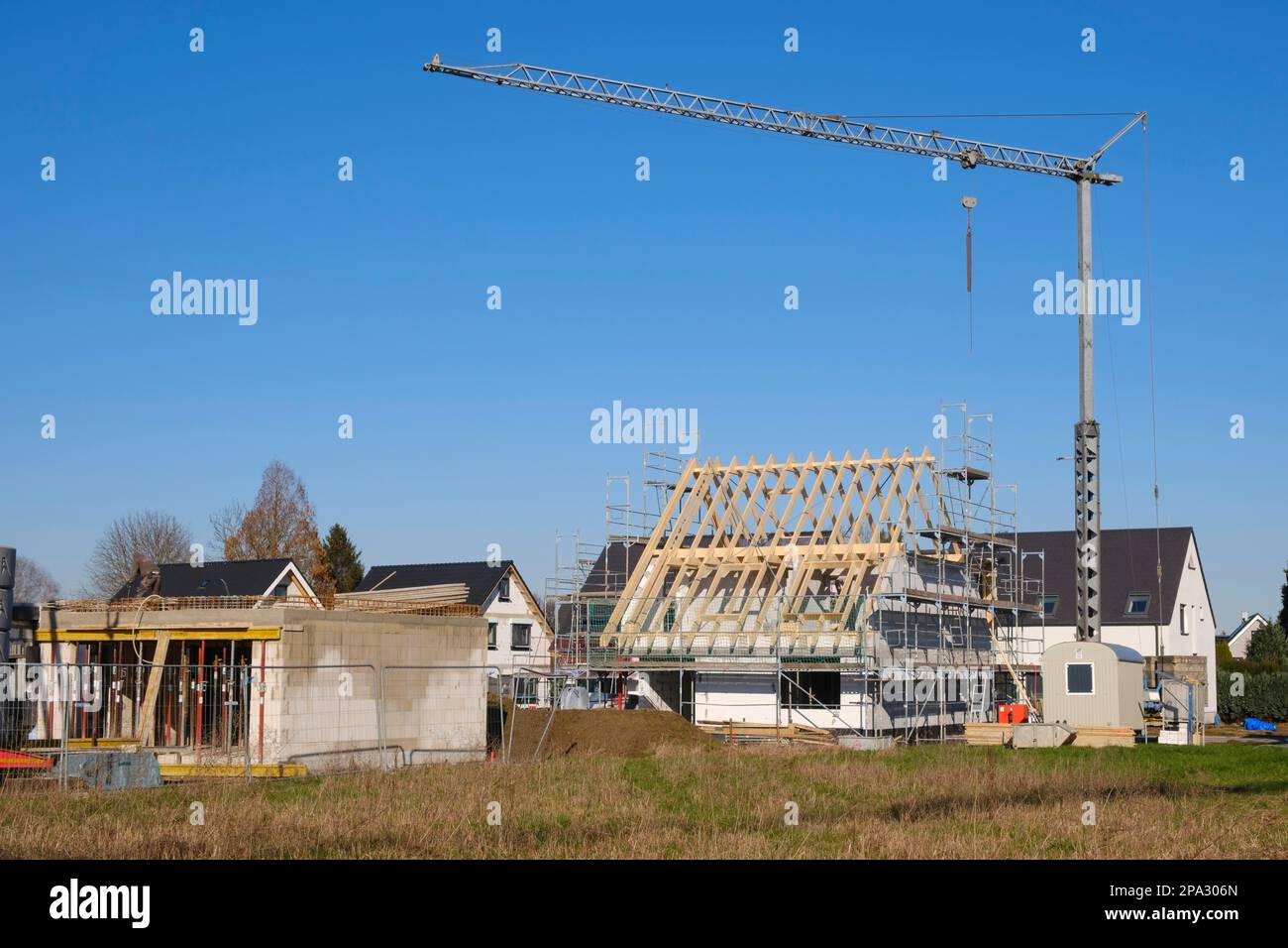 Dachstuhl konstruktion -Fotos und -Bildmaterial in hoher Auflösung – Alamy