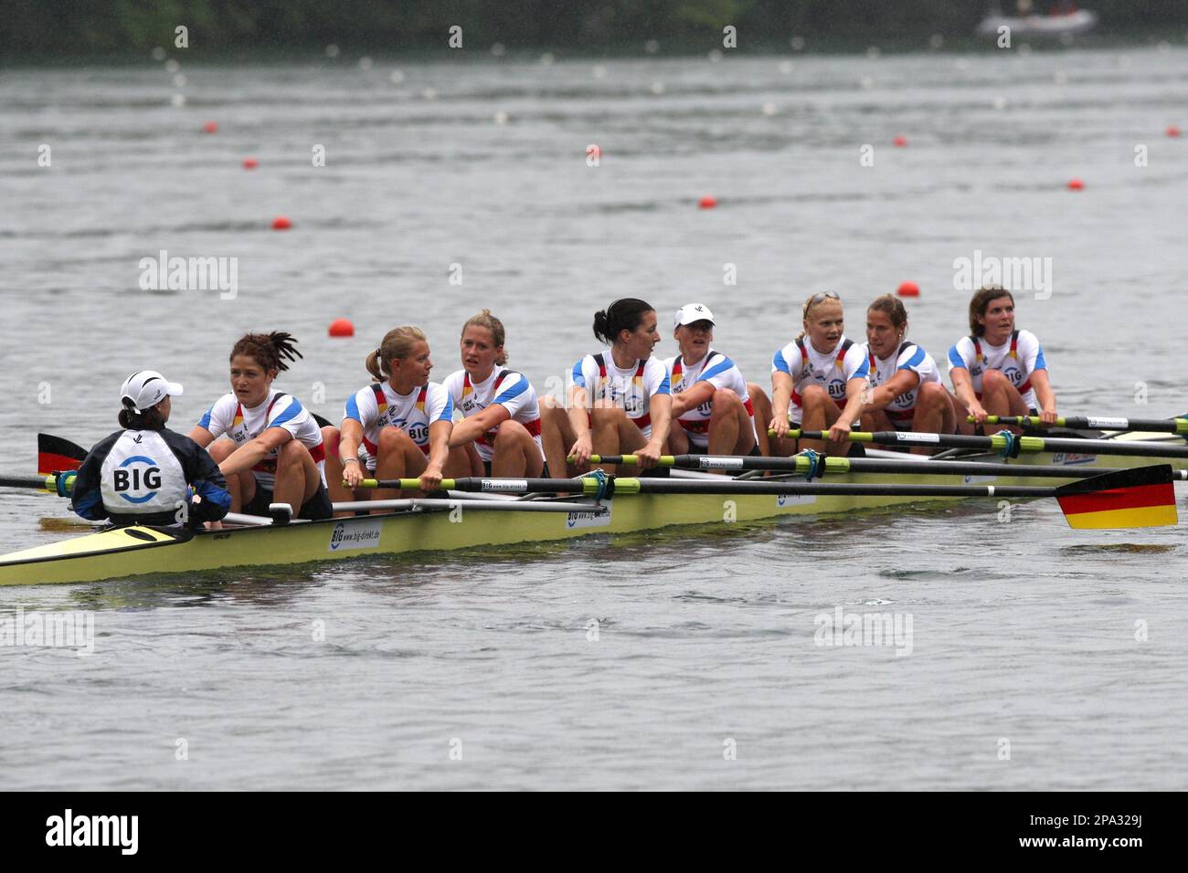 Germany's Annina Ruppel, Elke Hipler, Nina Wengert, Nadine Schmutzler ...