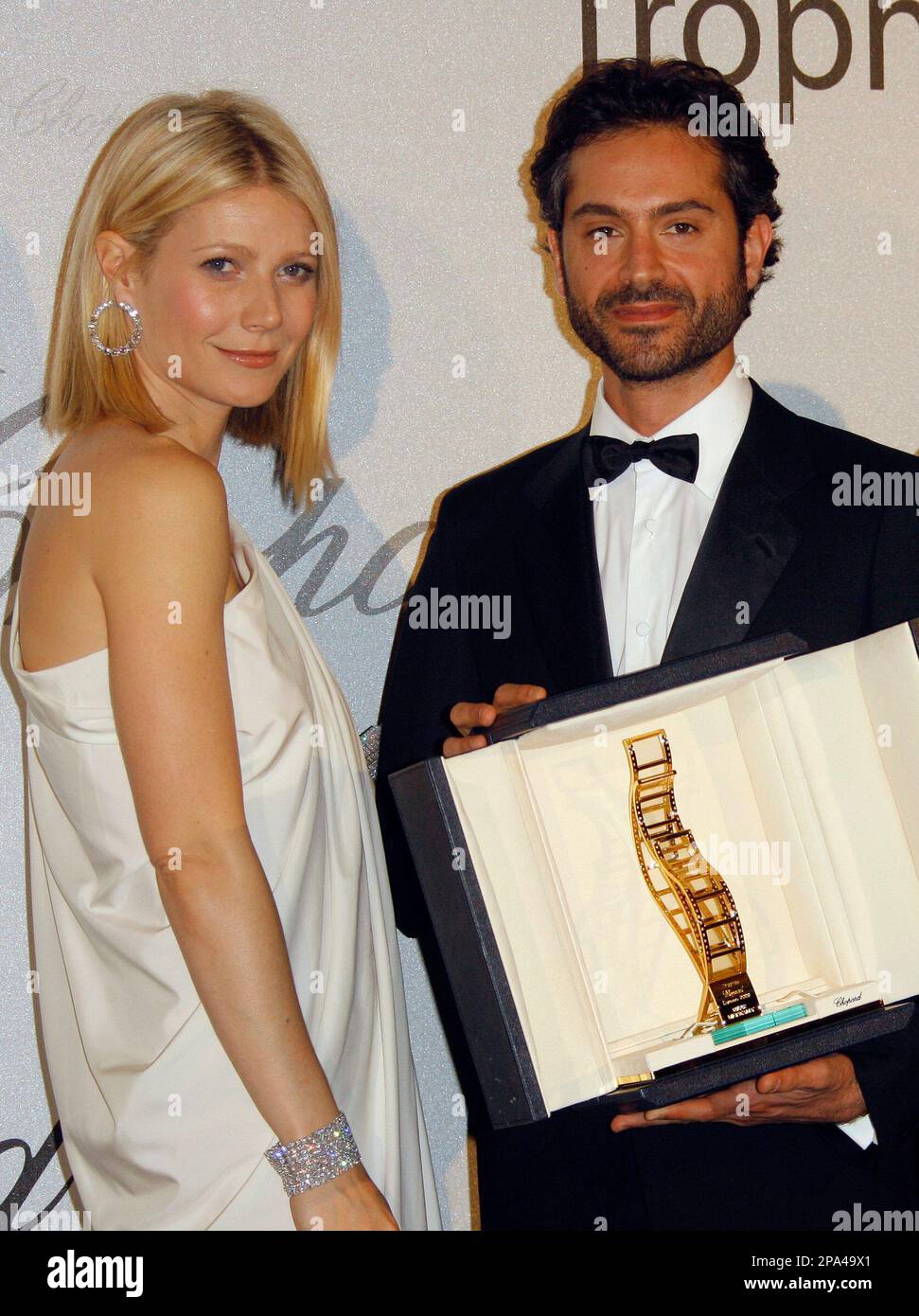 American actress Gwyneth Paltrow and American actor Omar Metwally ...