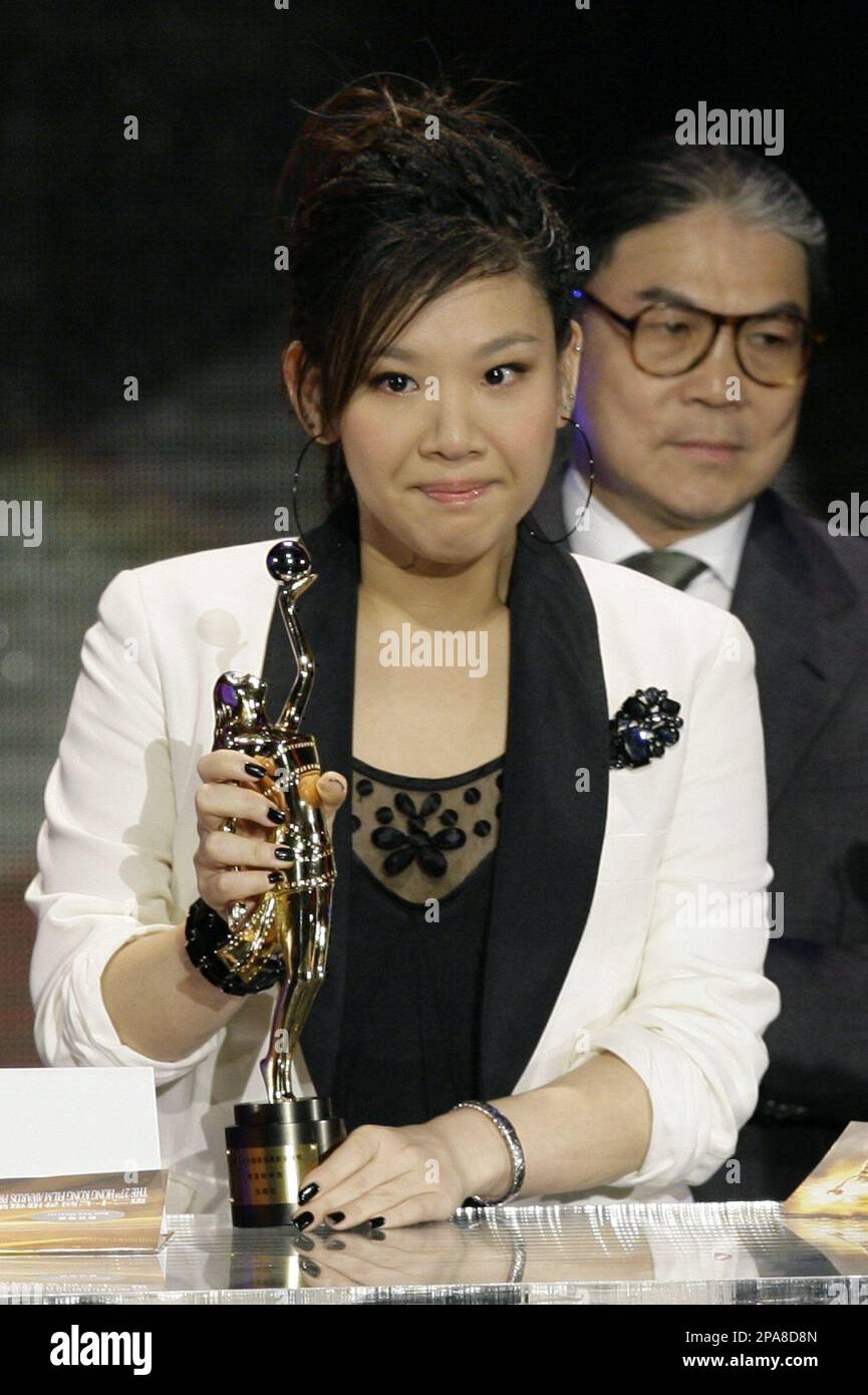 Joyce Cheng, daughter of the late Hong Kong actress Lydia Shum holds ...