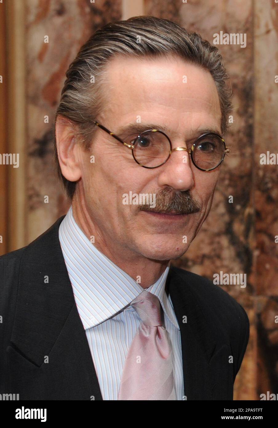 Actor Jeremy Irons attends a reception prior to "Franco and Friends ...
