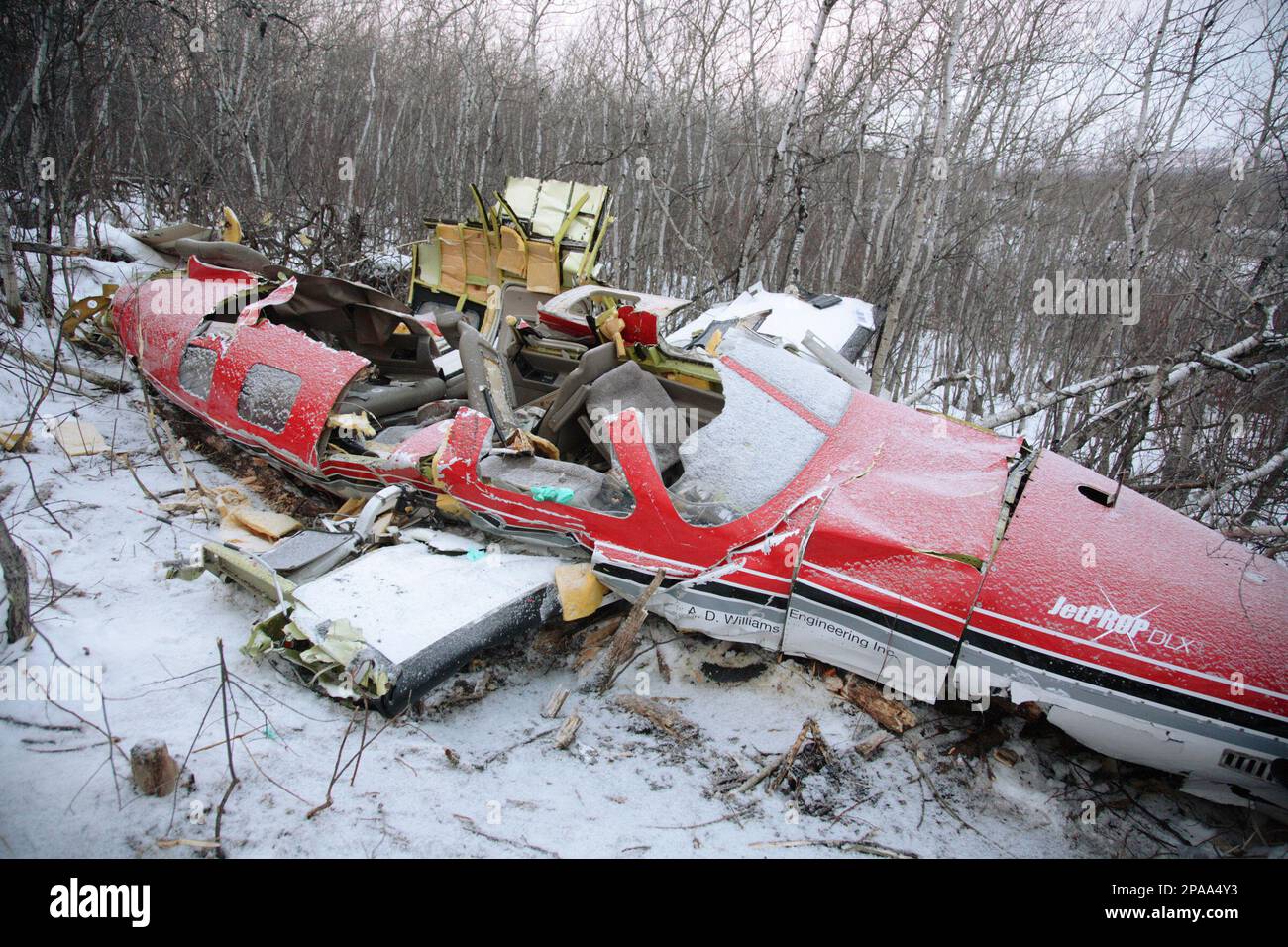 Five people died when an A.D. Williams Engineering Inc. Piper PA-46 ...