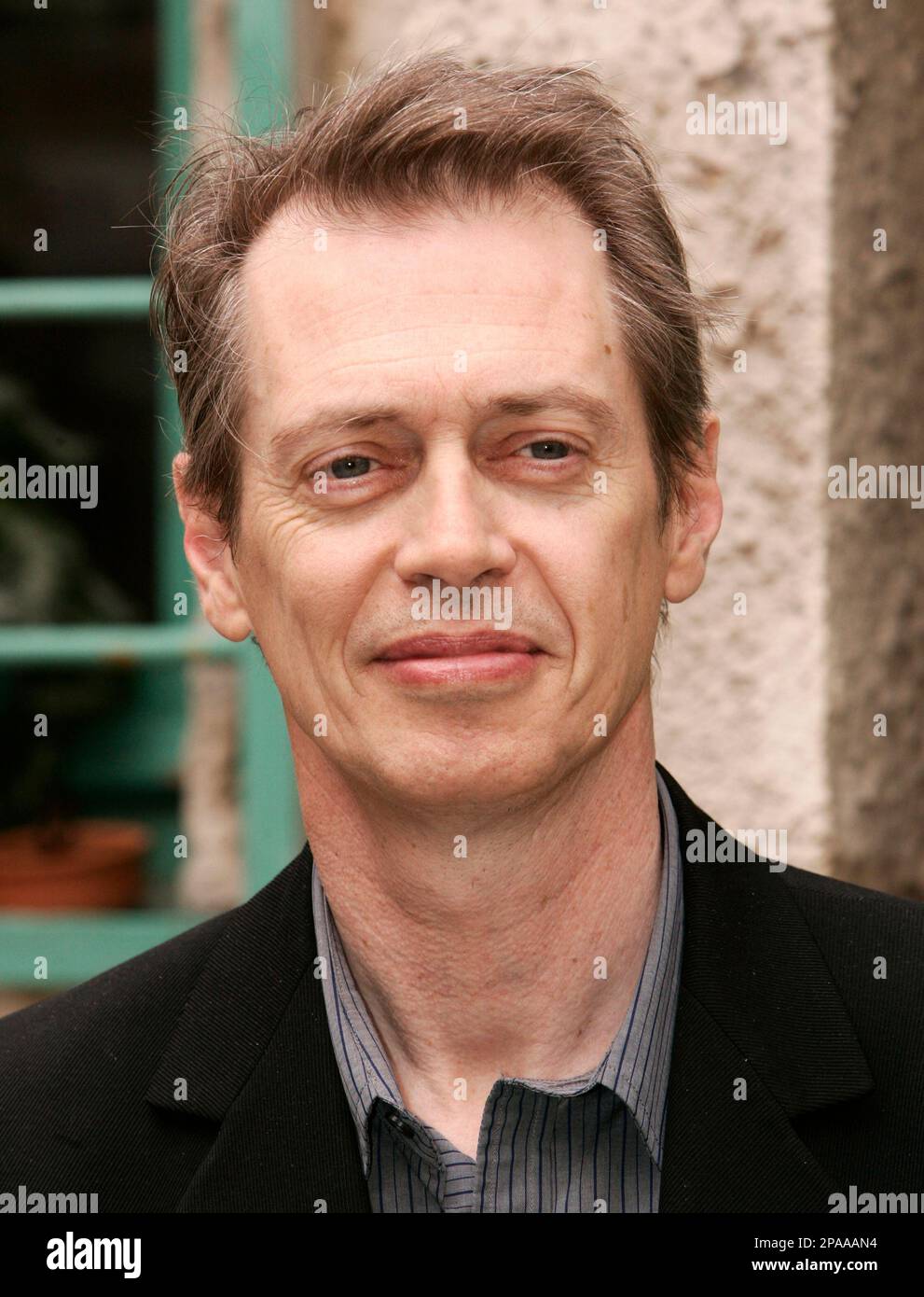 US actor and director Steve Buscemi poses at a photo call to present ...