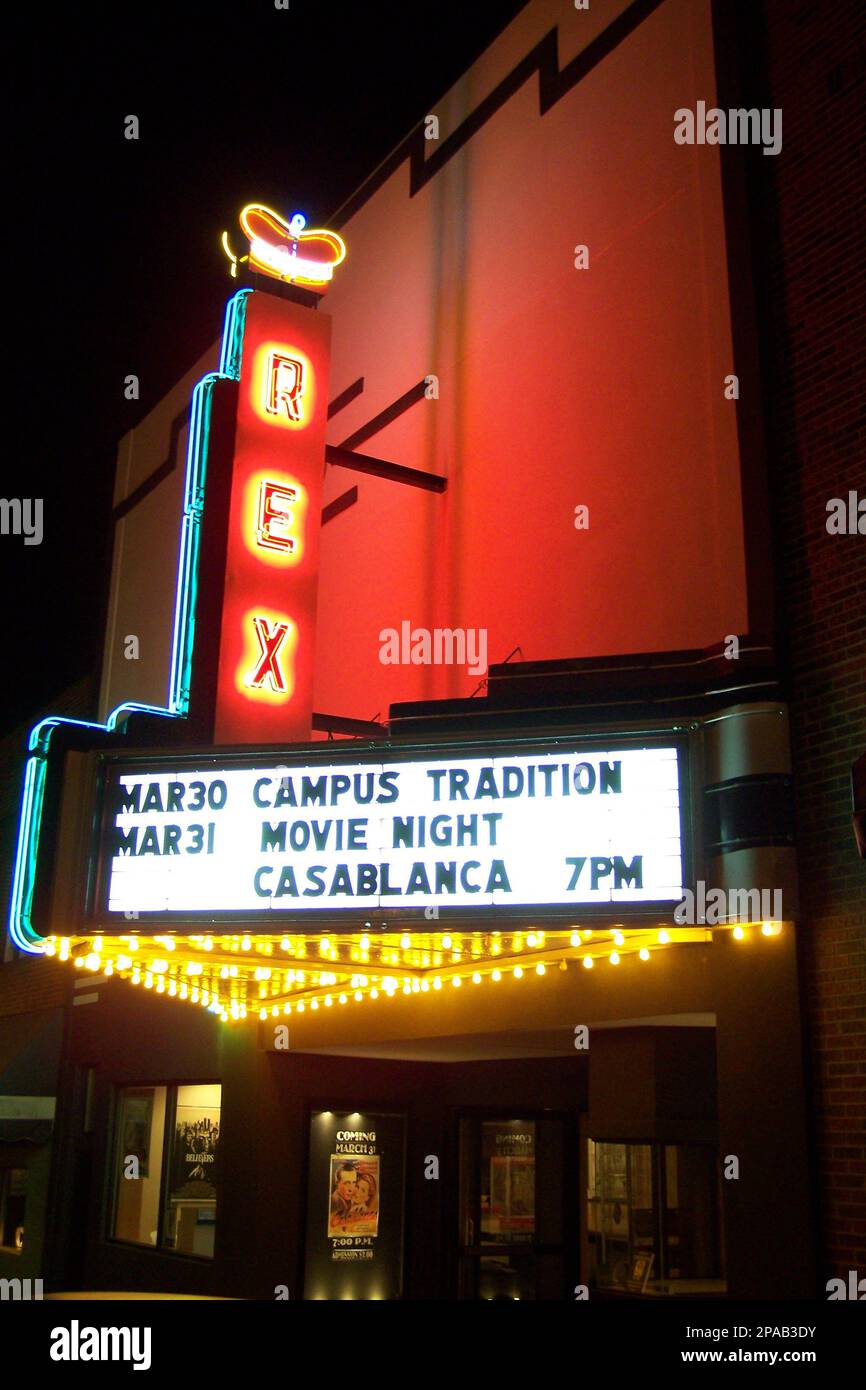 **FILE**The Rex Theater is seen in Galax, Va, in this undated photo ...