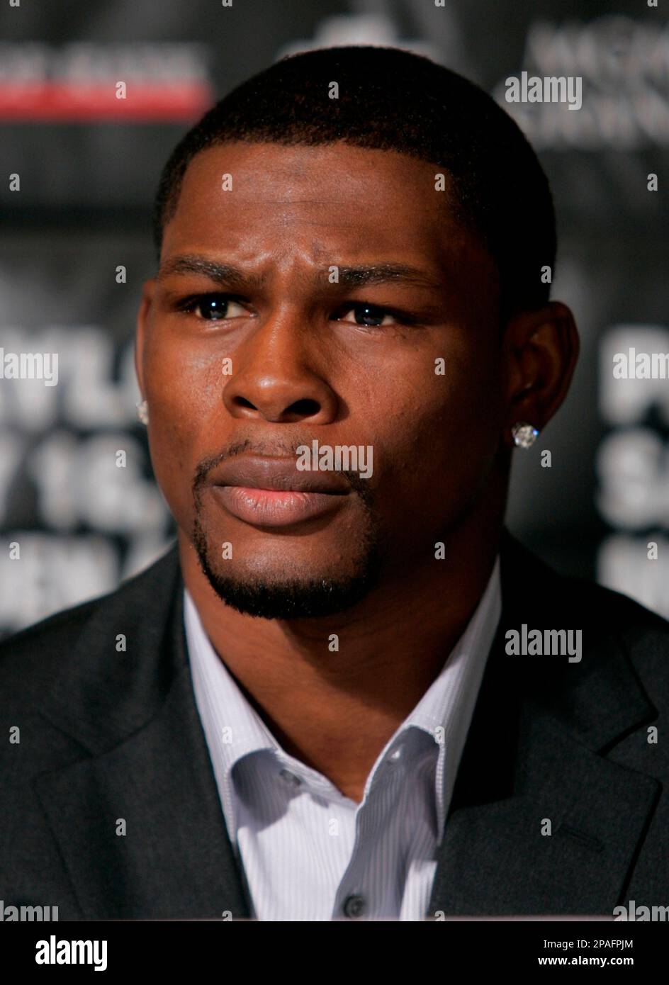 Former undisputed world champion Jermain "Bad Intentions" Taylor, from ...