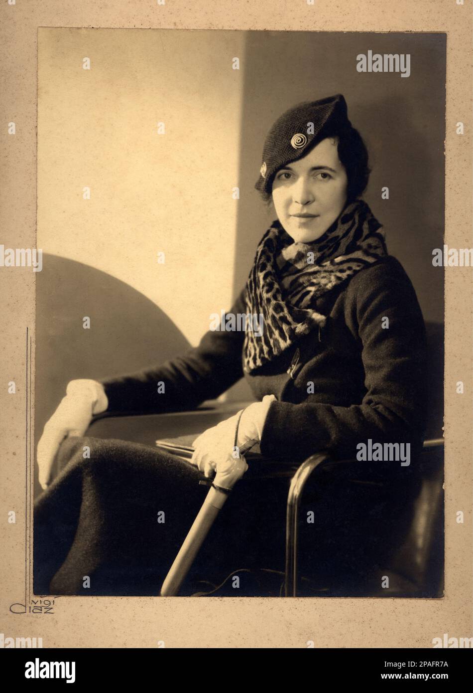 1933 's , Paris , Frankreich : die amerikanische Prinzessin CONSTANZA ...