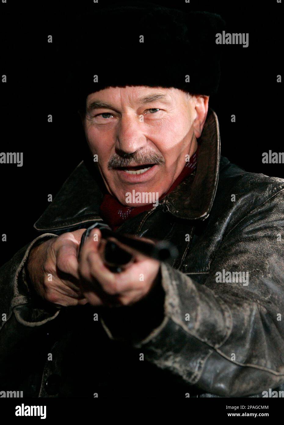 ** FILE ** British actor Patrick Stewart, as Macbeth, is shown during a ...