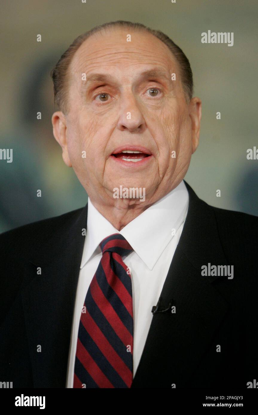 Thomas S. Monson, the new president of The Church of Jesus Christ of ...