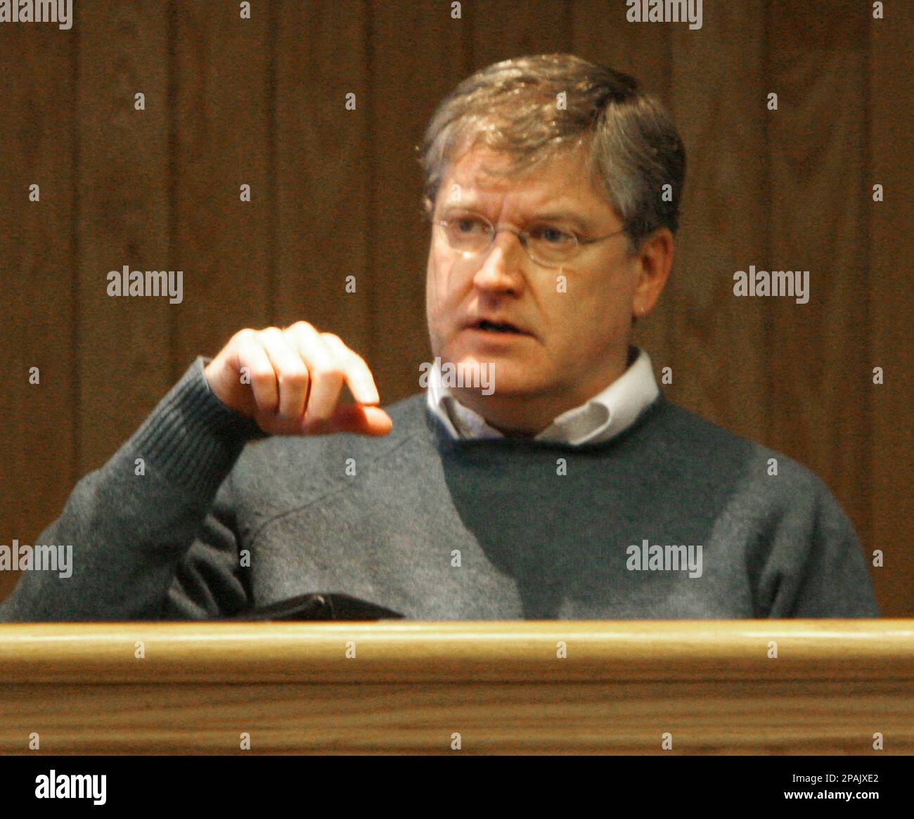 Peter Spitzform takes the stand in Vermont District Court in White ...