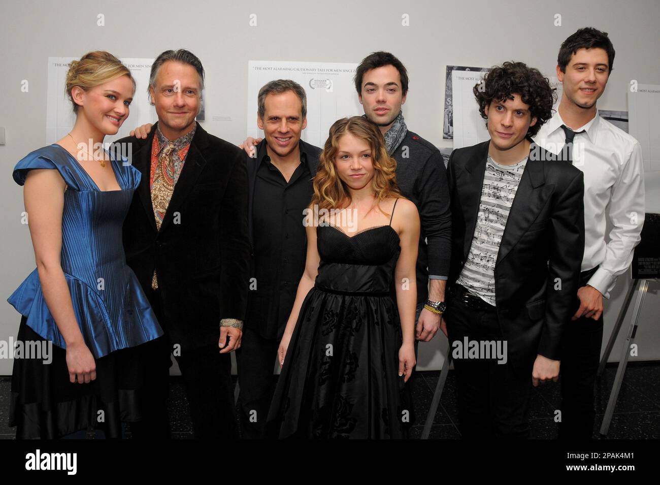 Actress Jess Weixler, left, director Mtchell Lichtenstein, actors John ...