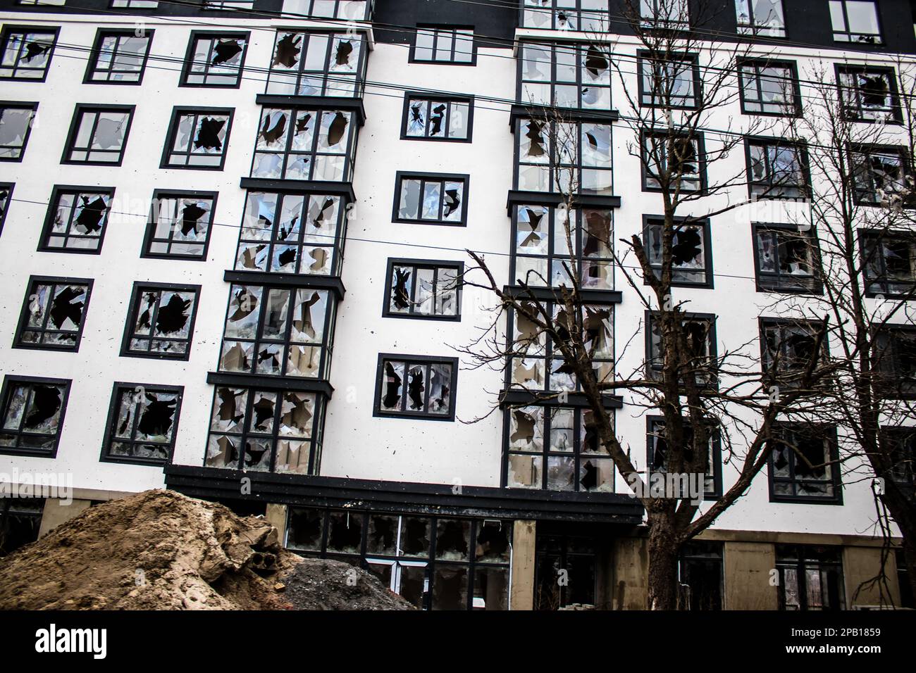 Boucha ist eine Stadt in der Ukraine, die sich neben der Stadt kiew ...