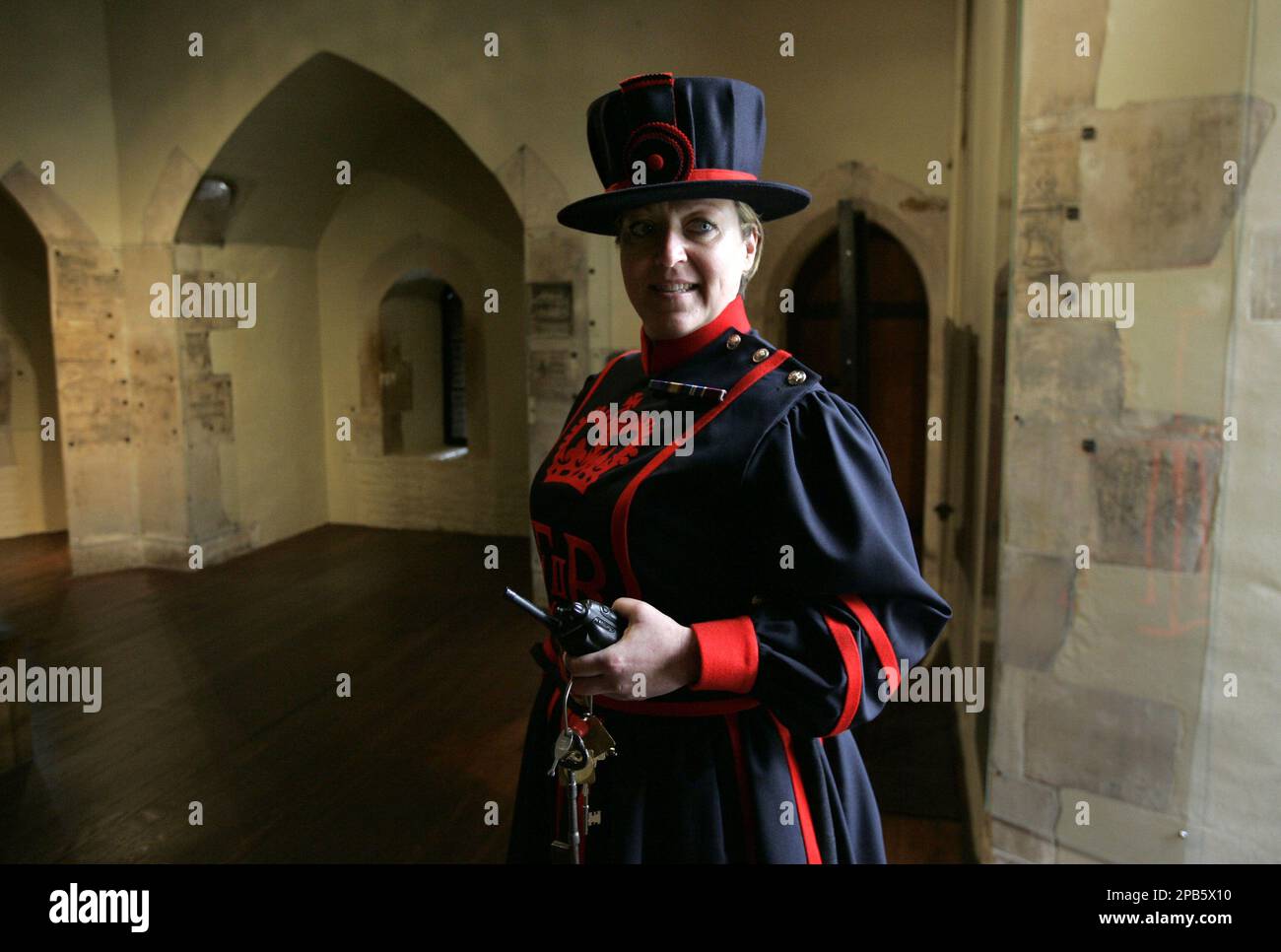 Yeoman Warder Moira Cameron, the first female Beefeater in the 522-year ...