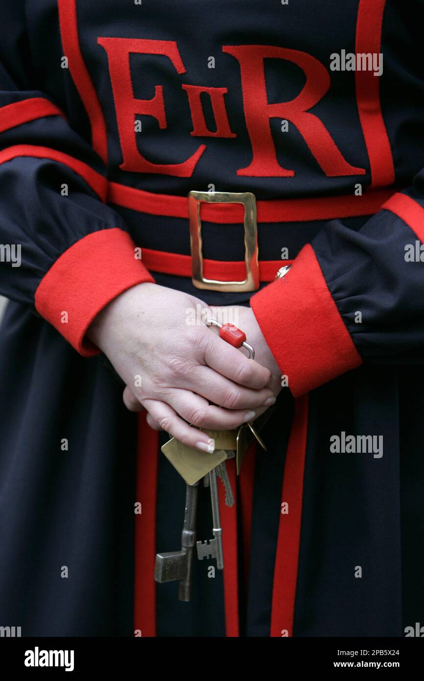 Yeoman Warder Moira Cameron, the first female Beefeater in the 522-year ...