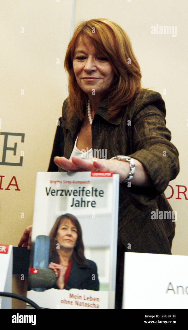 Brigitta Sirny-Kampusch, mother of Natascha Kampusch, the young woman ...