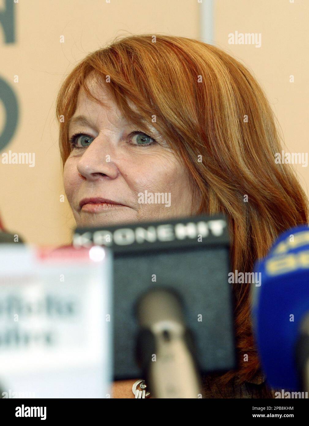 Brigitta Sirny-Kampusch, mother of Natascha Kampusch, the young woman ...