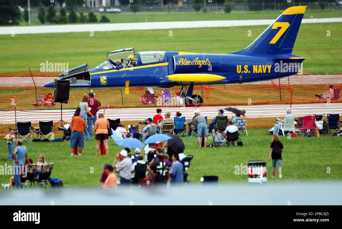 Pilot Peter Jacobs of Daytona Beach, Fla, sits in the cockpit of his ...
