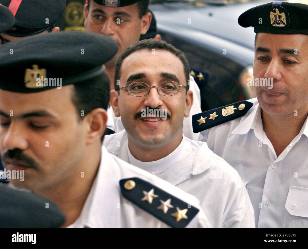 Egyptian engineer Mohammed Sayed Saber, from the country's nuclear ...