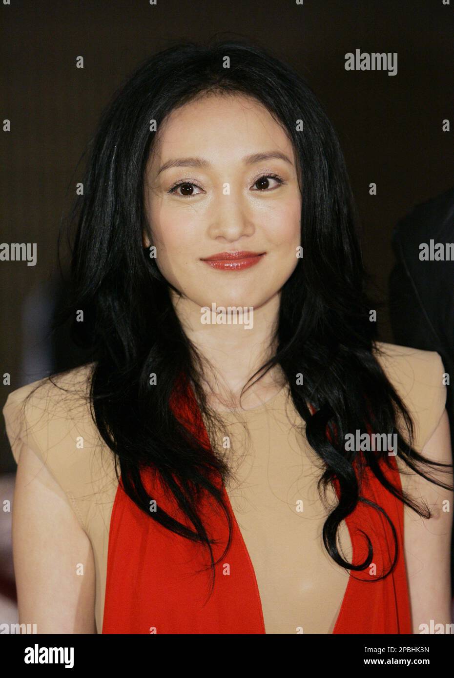 ** FILE ** China's actress Zhou Xun poses during the premiere of their ...