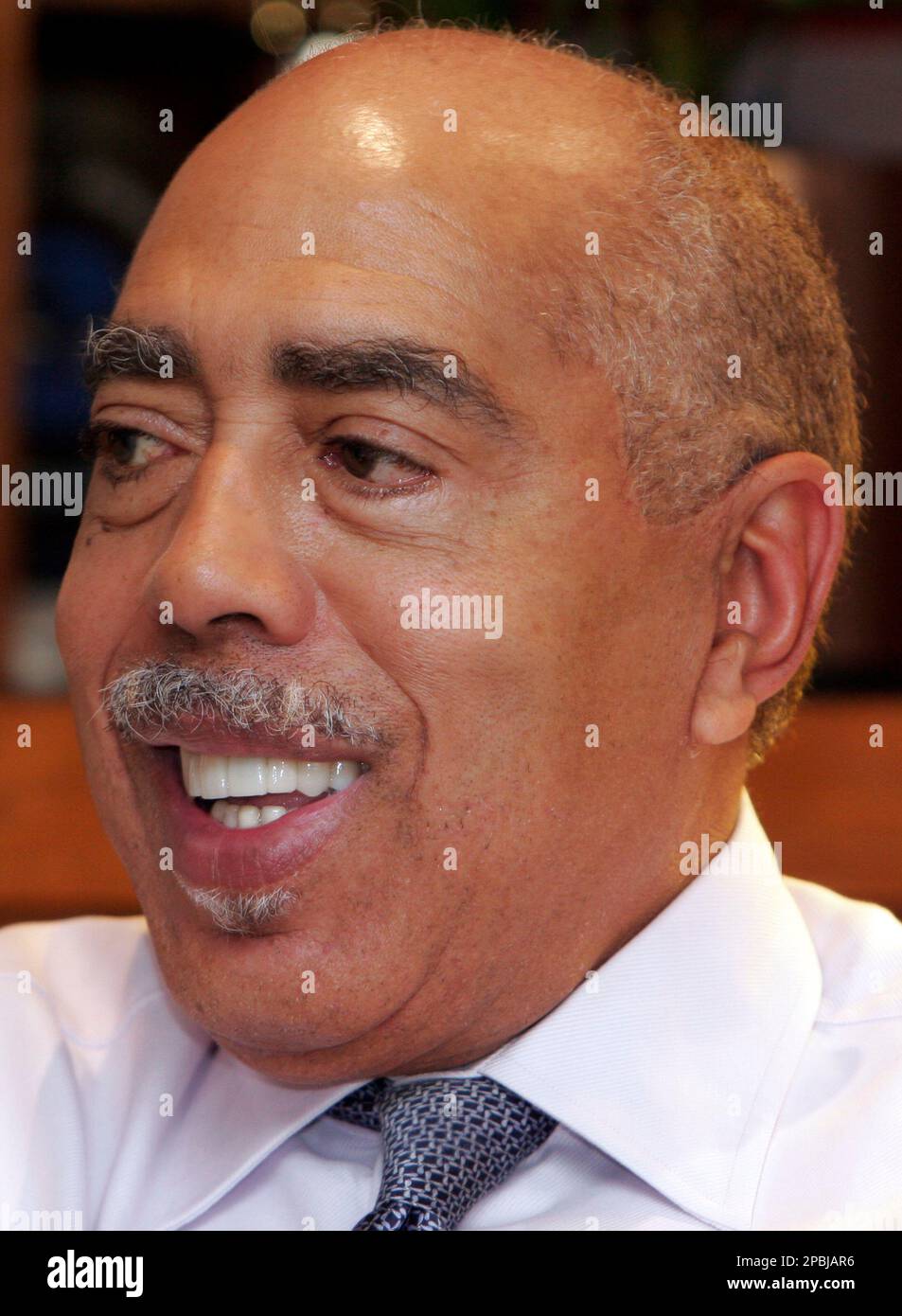 ** ADVANCE FOR WEEKEND OF MAY 5-6 ** Morehouse College President Walter ...