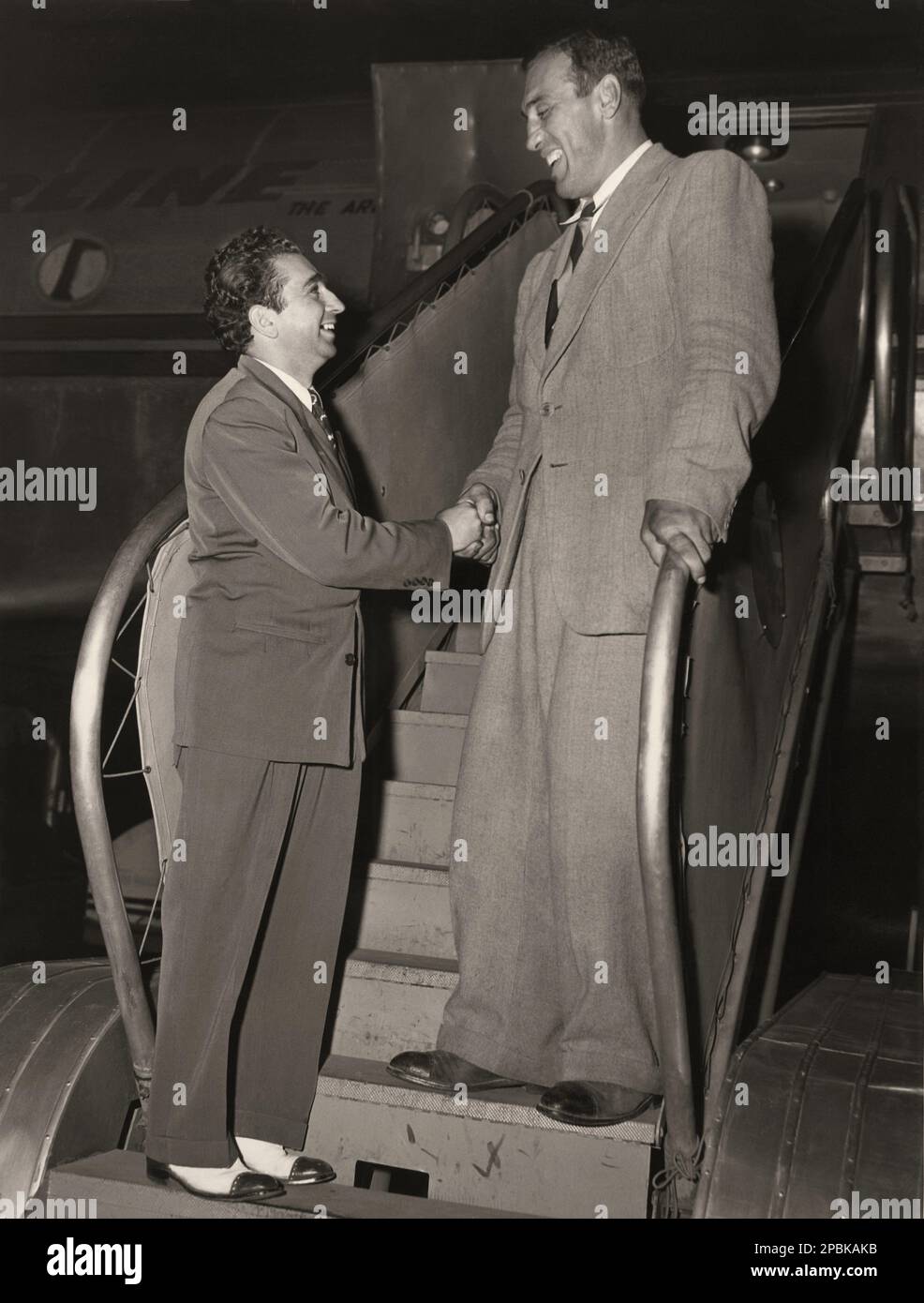 1946 , 29 . JULI , NEW YORK , USA : Der italienische Boxer PRIMO ...