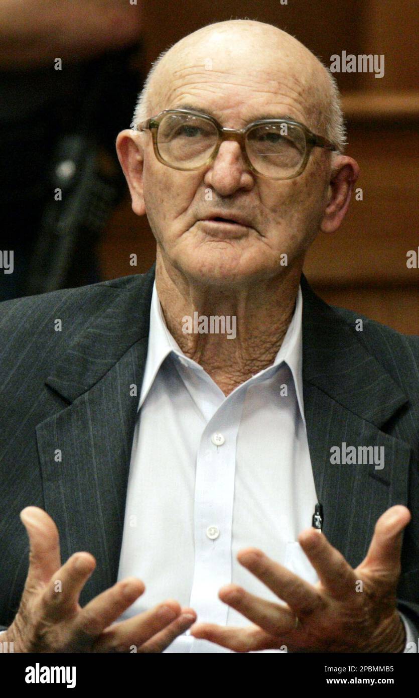 ** FILE ** Former Ku Klux Klan leader Edgar Ray Killen is shown in this ...