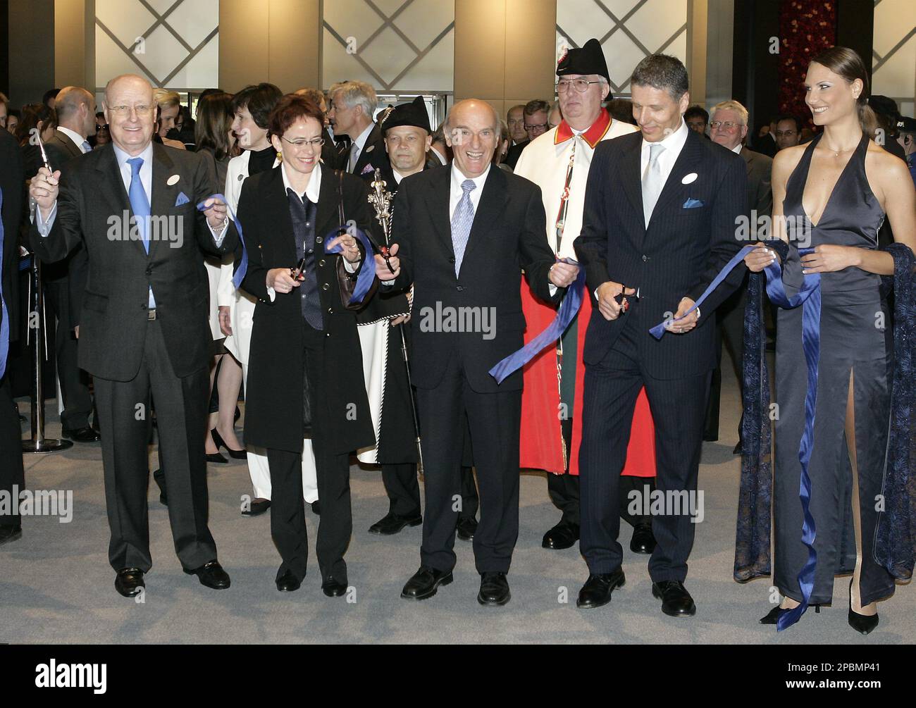 Jacques J. Duchene, President of the exhibitors advisory council, Dr ...