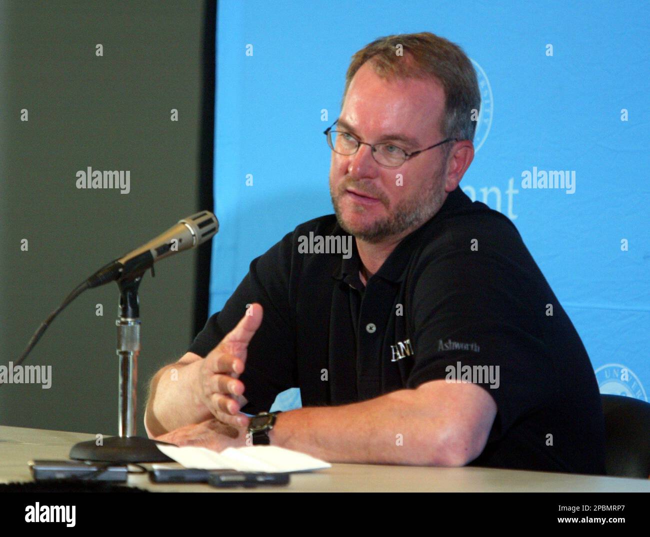 Former Duke lacrosse coach Mike Pressler answers questions after ...