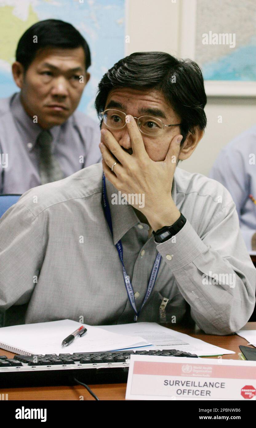 Dr. Hiroto Miyagi, WHO (World Health Organization) Surveillance Officer ...