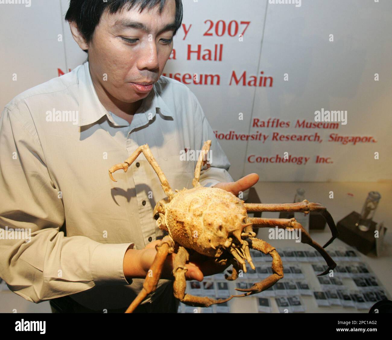 Dr. Peter K.L. Ng of the Raffles Museum of Biodiversity Studies ...