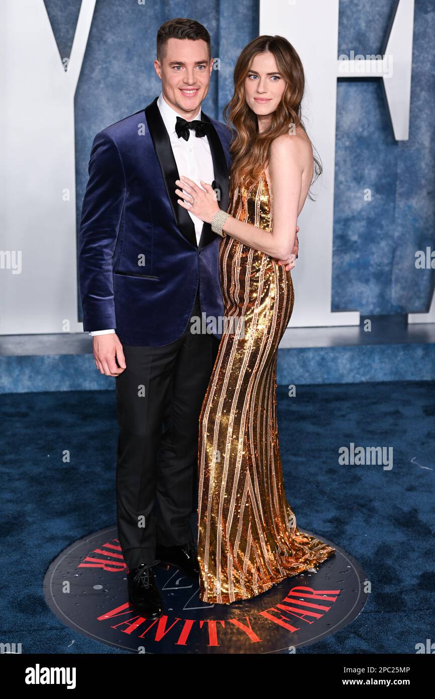 Los Angeles, USA. 13. März 2023. Alexander Dreymon und Allison Williams ...