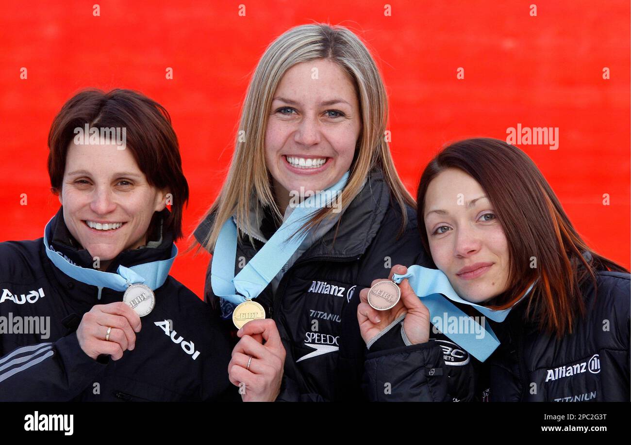 Switzerland's Maya Pedersen-Bieri, silver medal winner, gold medal ...