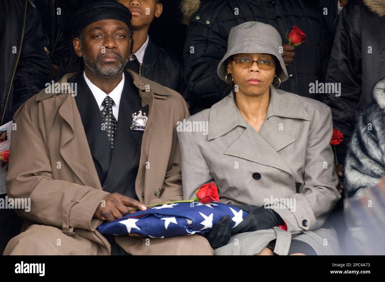 Larry Franklin father of slain police officer Paterson, N.J., police ...