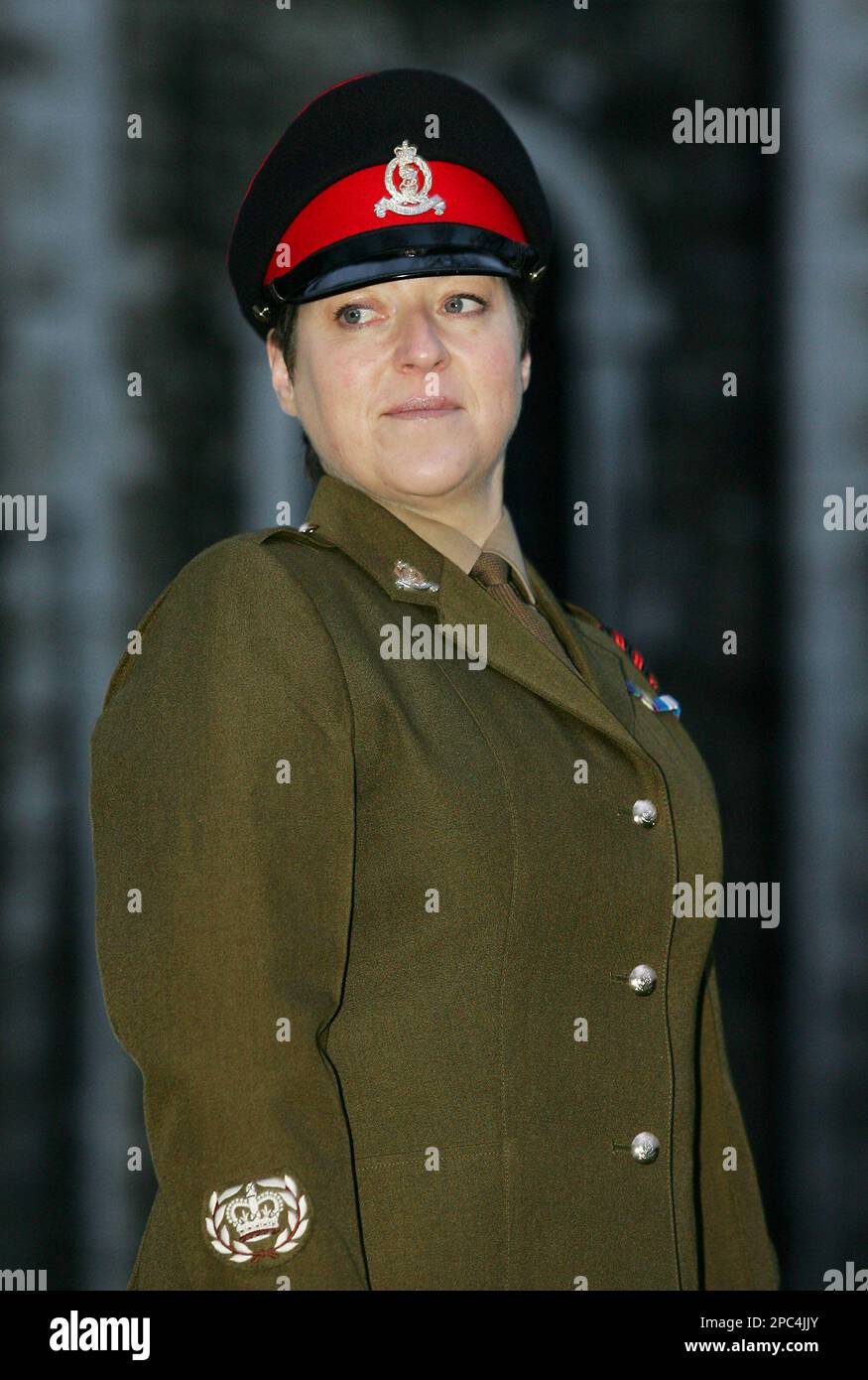 Moira Cameron, Warrant Officer Class 2, who will become the first ...