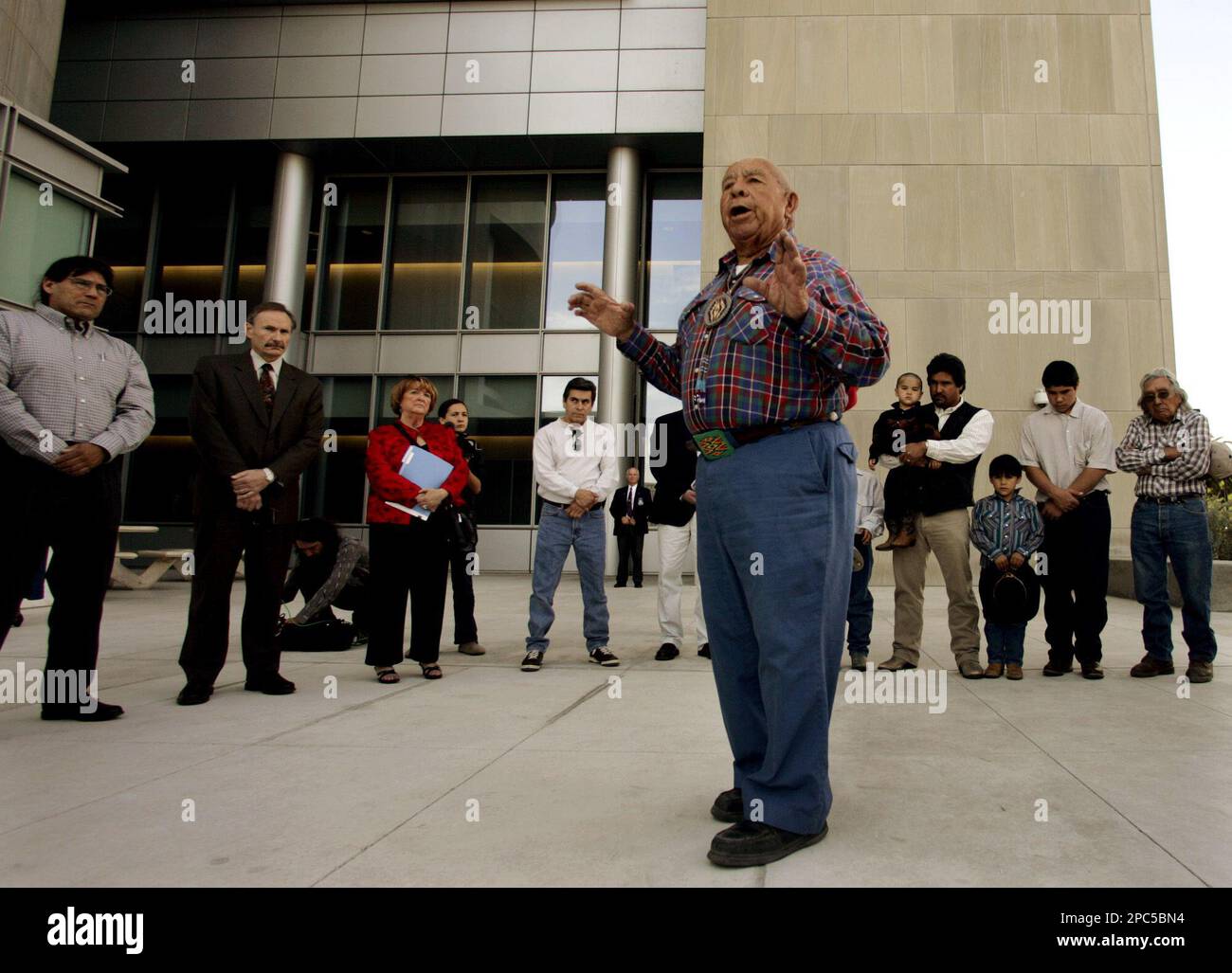 ** ADVANCE WEEKEND JAN. 6-7 FILE ** Corbin Harney, spiritual leader of ...