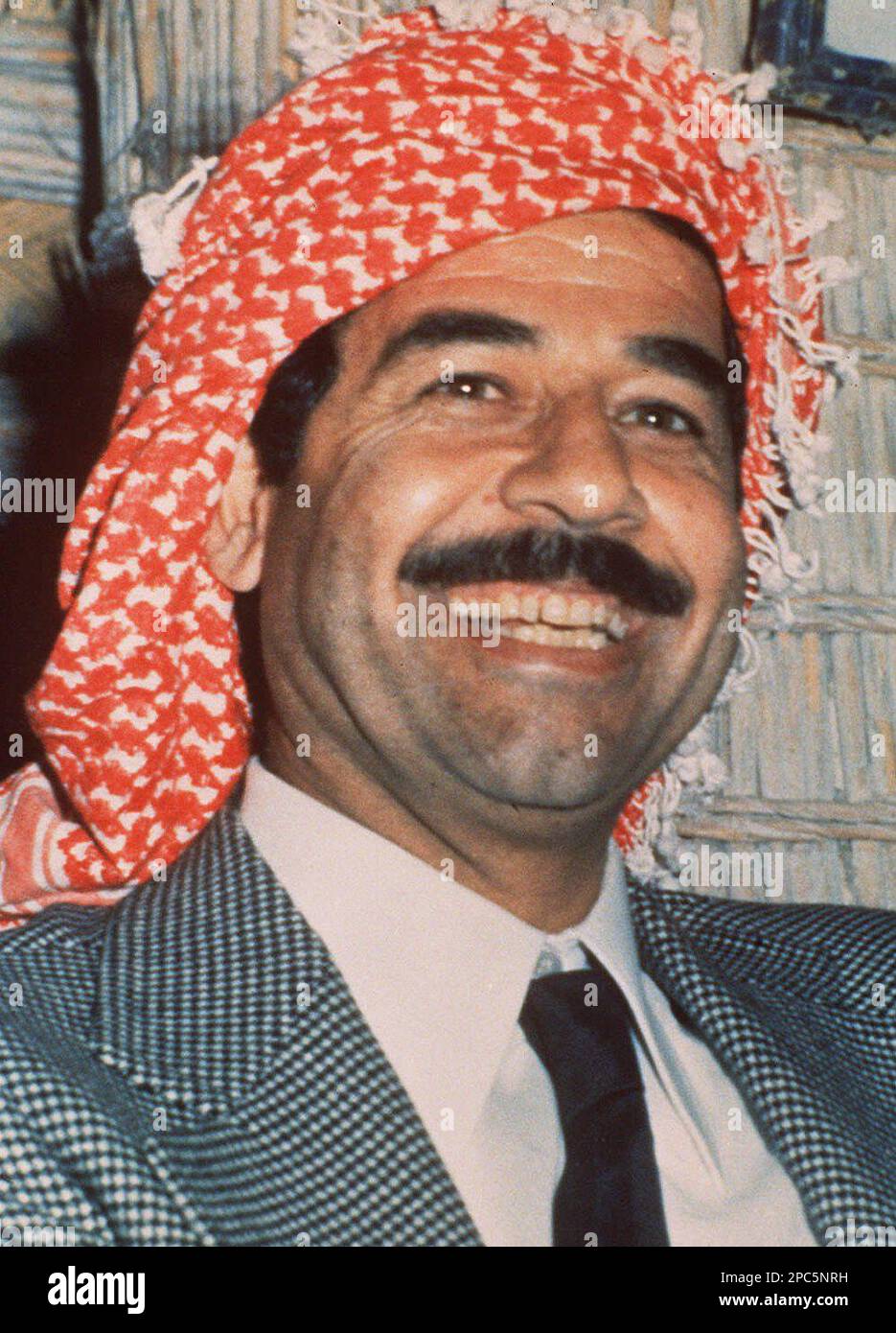 FILE *** Iraqi President Saddam Hussein is shown in this undated photo ...
