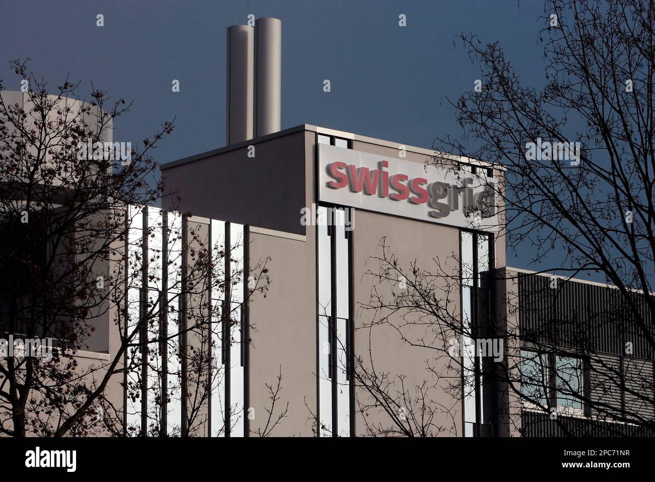 Das Logo von Swissgrid, aufgenommen am Donnerstag, 14. Dezember 2006 ...
