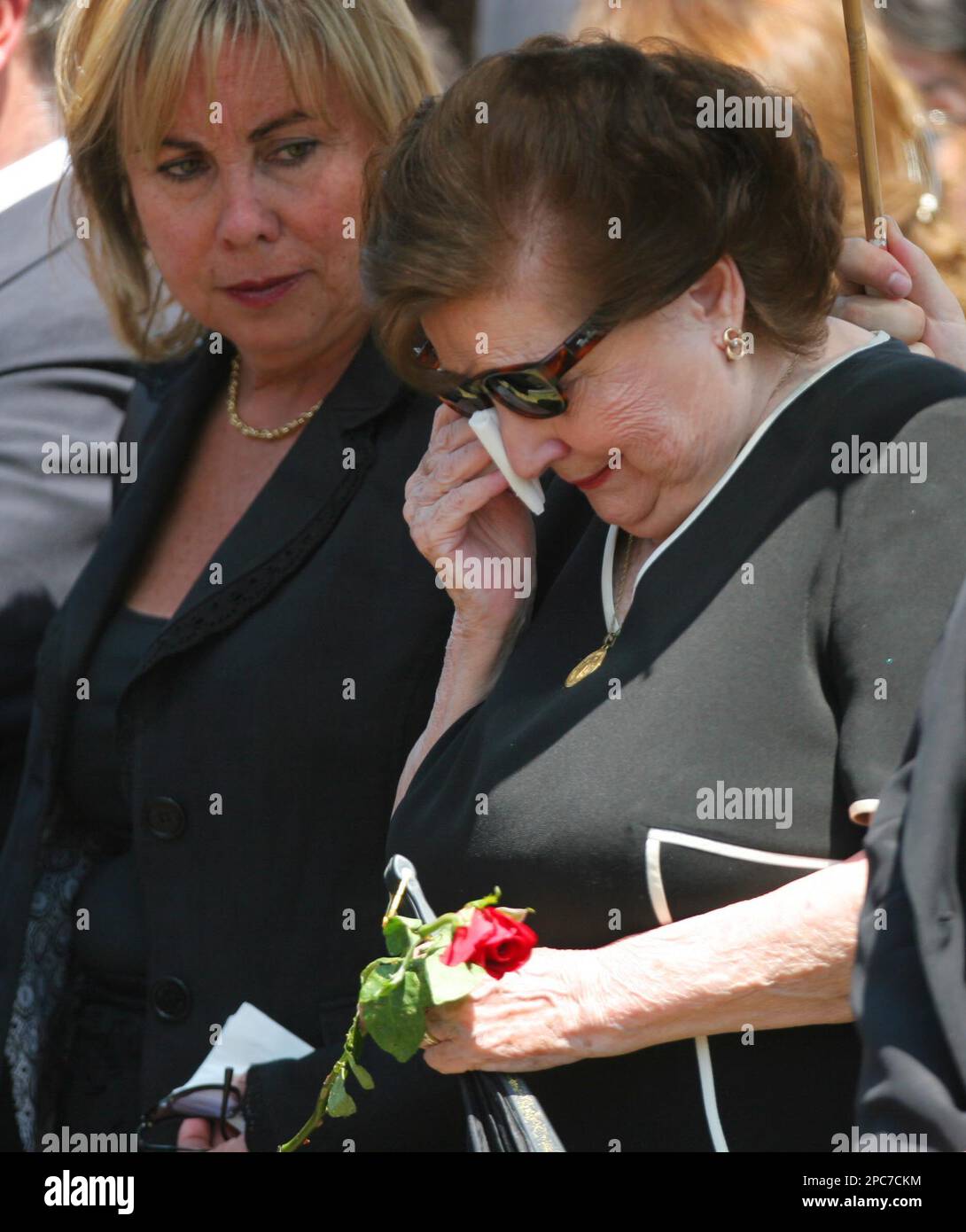 Lucia Hiriart de Pinochet, widow of former military ruler Gen Augusto ...