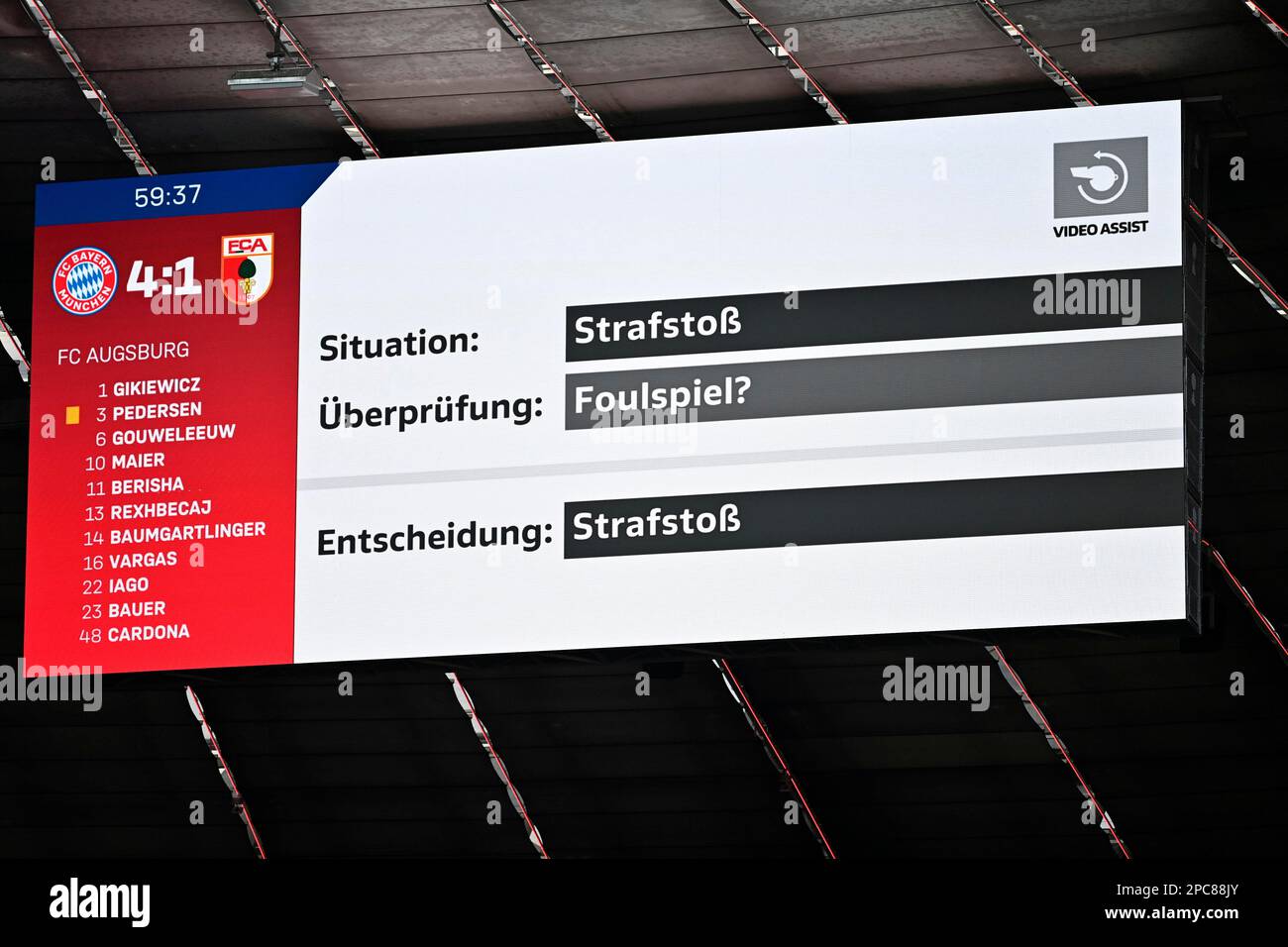 Var football foul -Fotos und -Bildmaterial in hoher Auflösung – Alamy