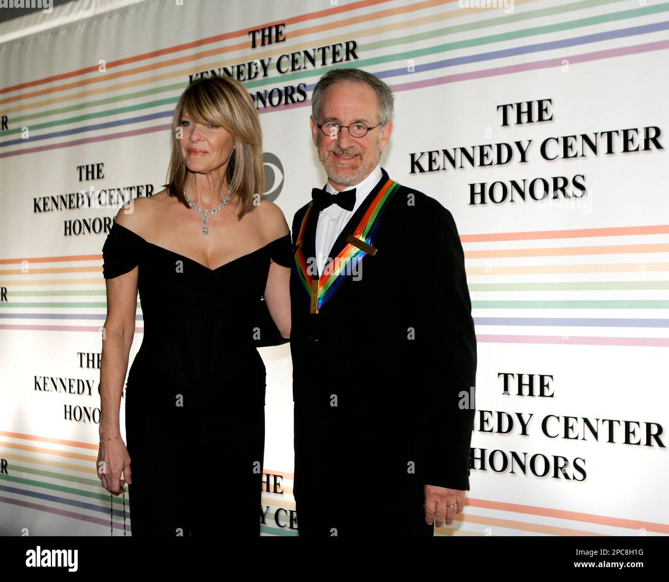 Filmmaker Steven Spielberg, one of this year's Kennedy Center honorees ...