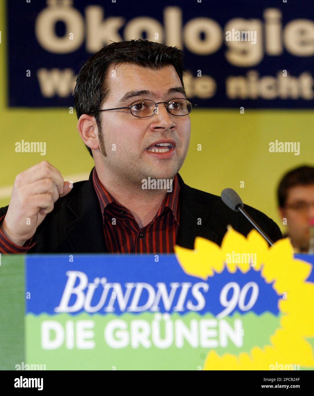 Daniel Mouratidis, 29, der neue Landesvorsitzende der baden ...