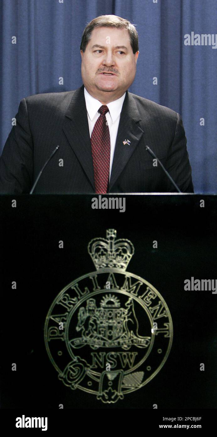 Special Agent in Charge Thomas Fuentes of the Federal Bureau of ...