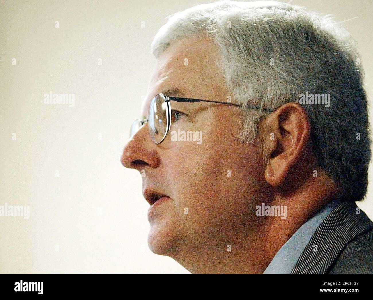 ** FILE ** Secretary of State Eric Clark is shown in this Nov. 1, 2004 ...
