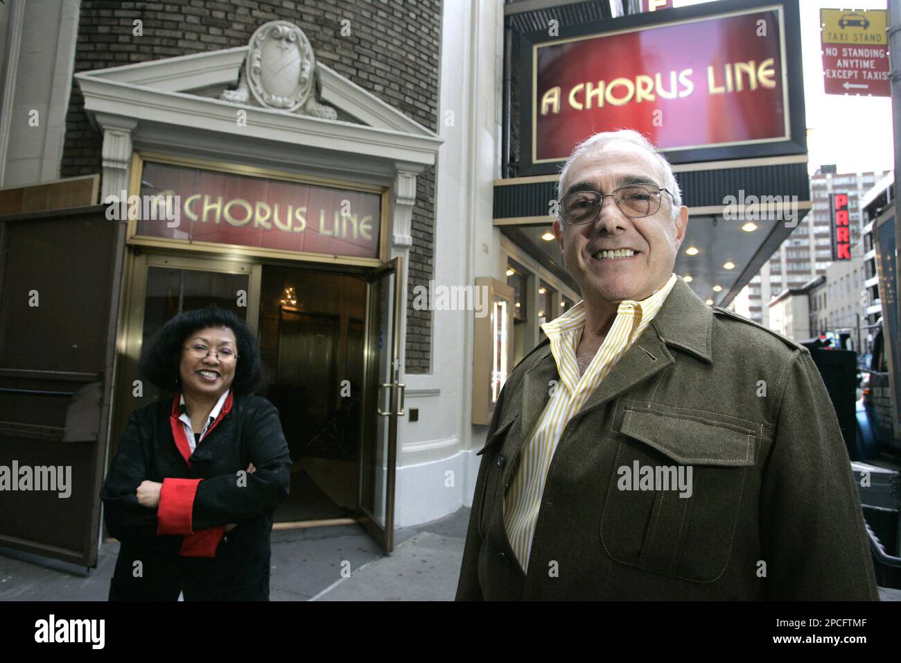 Choreographer Baayork Lee, left, and director Bob Avian pose for a ...