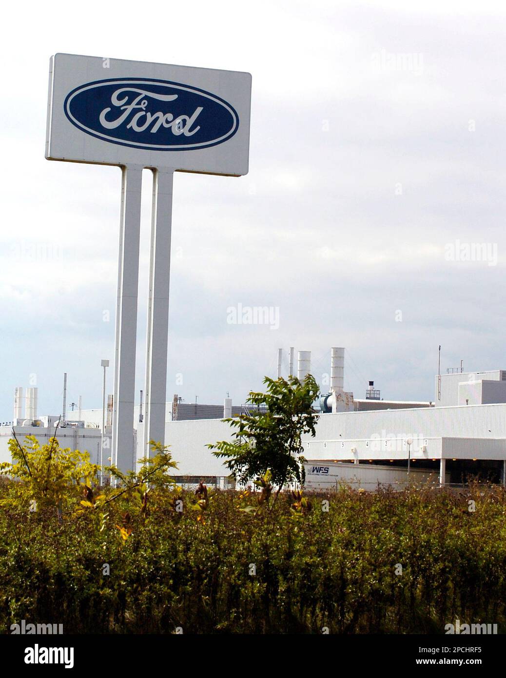 The Ford's Essex Engine Plant in Windsor, Ontario, Canada, on Friday ...